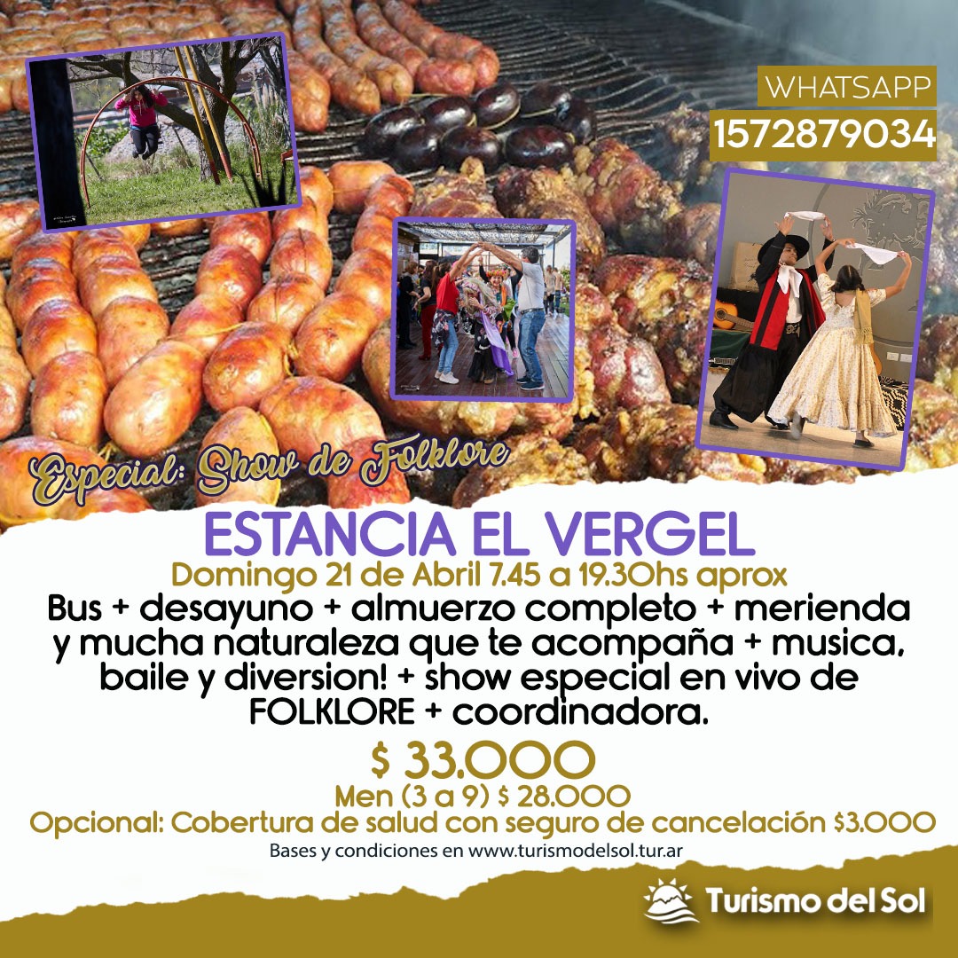 Estancia El Vergel - Turismo del Sol - Turismo del Sol